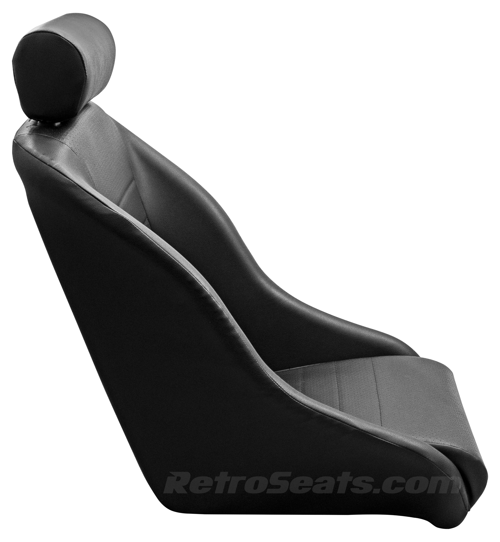 67911R Retro Classic Vintage Racing Bucket Seats | (PVC / Perforated ...